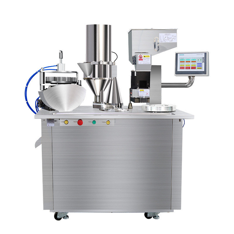 Mould Free Semi Automatic Capsule Filling Machine 380V Size 1 Capsule ...