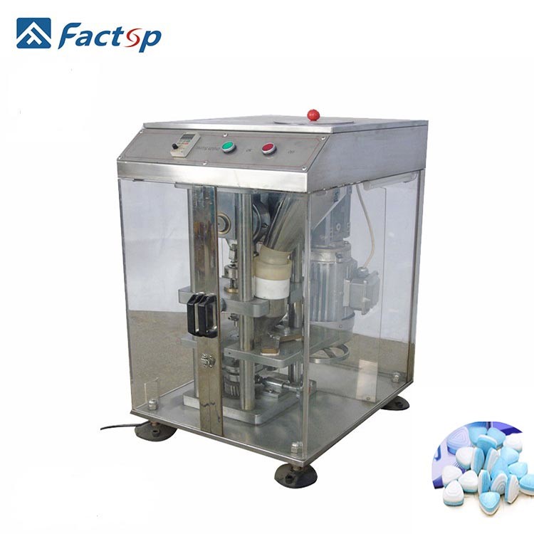 Laboratory Single Sided Rotary Tablet Press Machine Tablet Compression ...